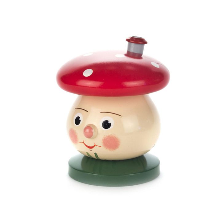 Smoke Figure Mushroom, big - Erzgebirgskunst-Shop